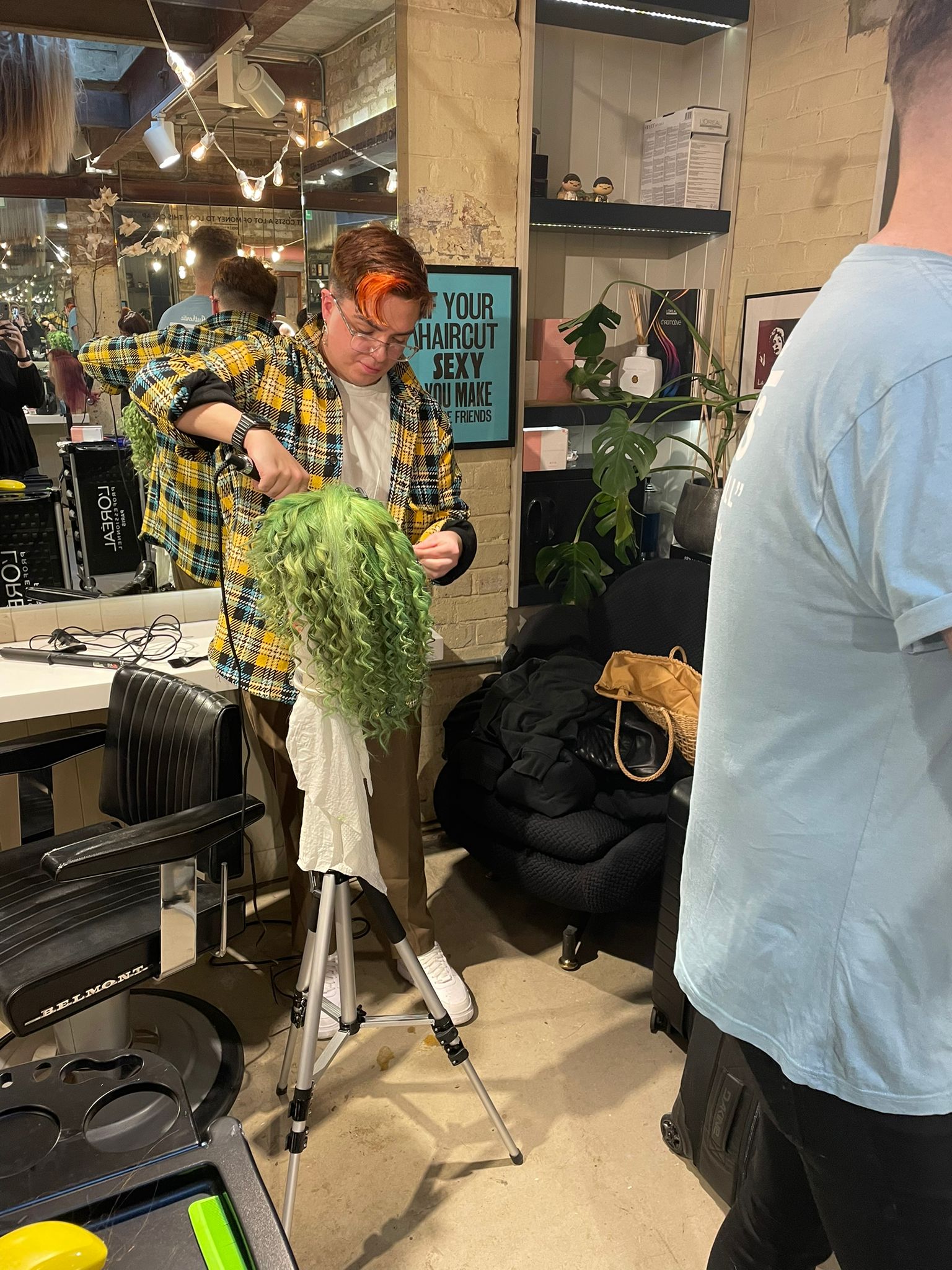 PROJECT: Colour spend amazing day with Adam Reed - BarberEVO Magazine